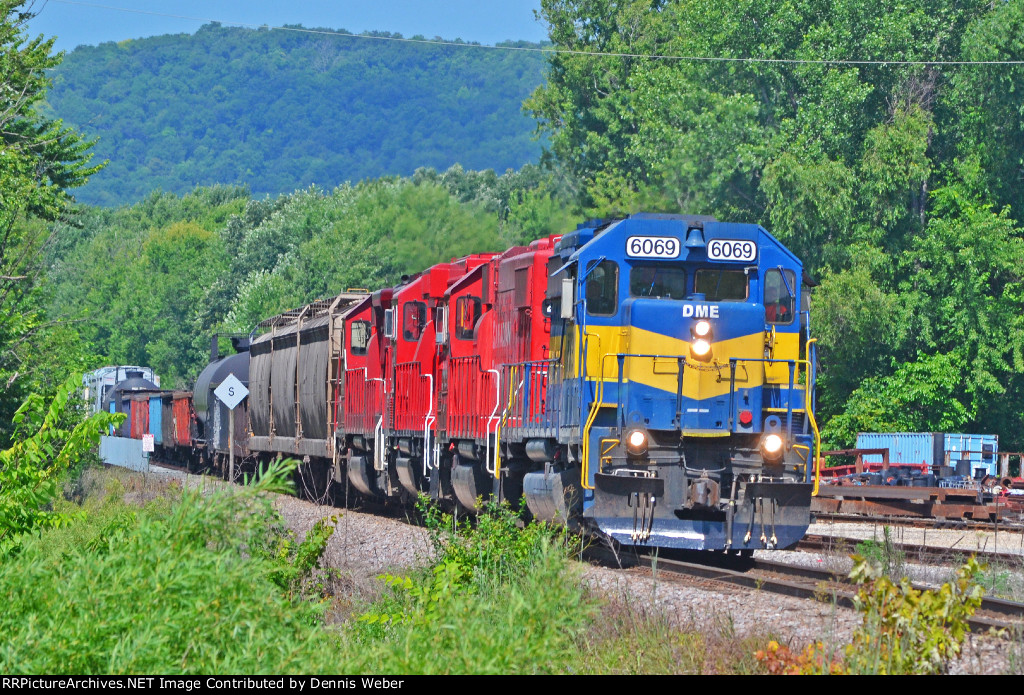 DM&E 6069, CP's Tomah Sub.